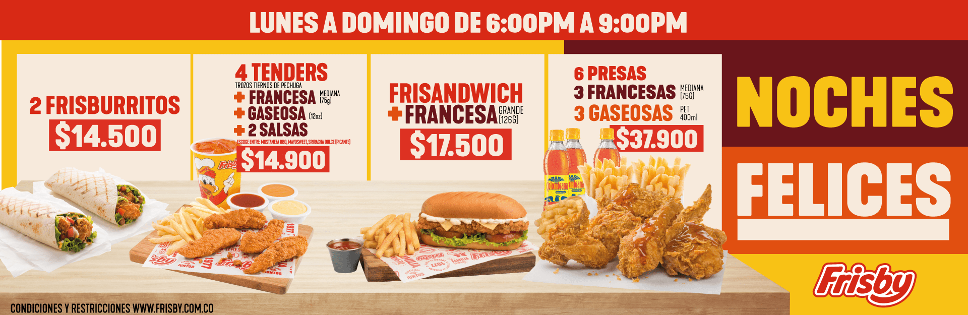 Frisby Sabor en todo - Frisby