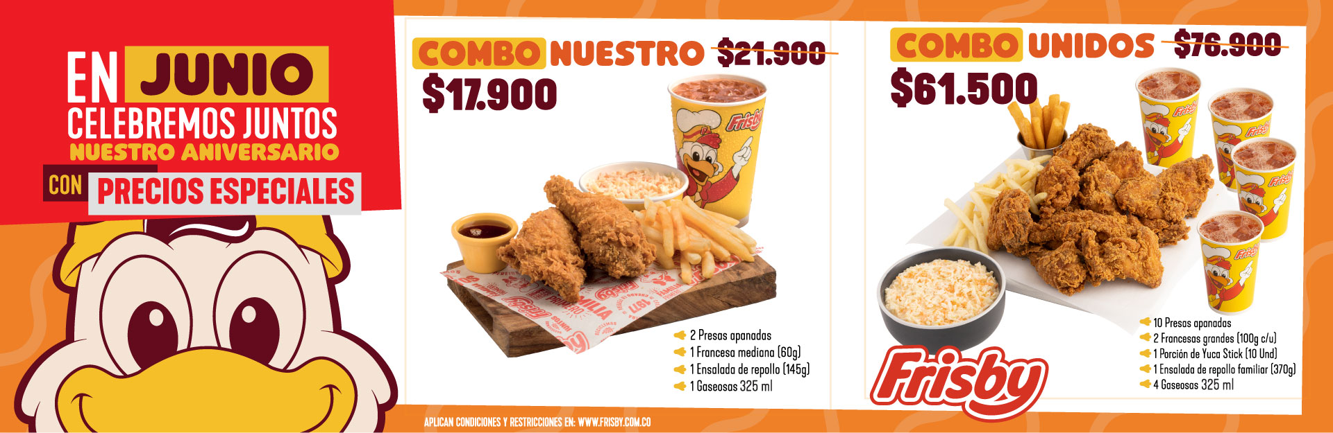 Frisby Sabor en todo - Frisby