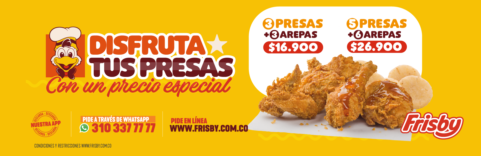 Frisby Sabor en todo - Frisby