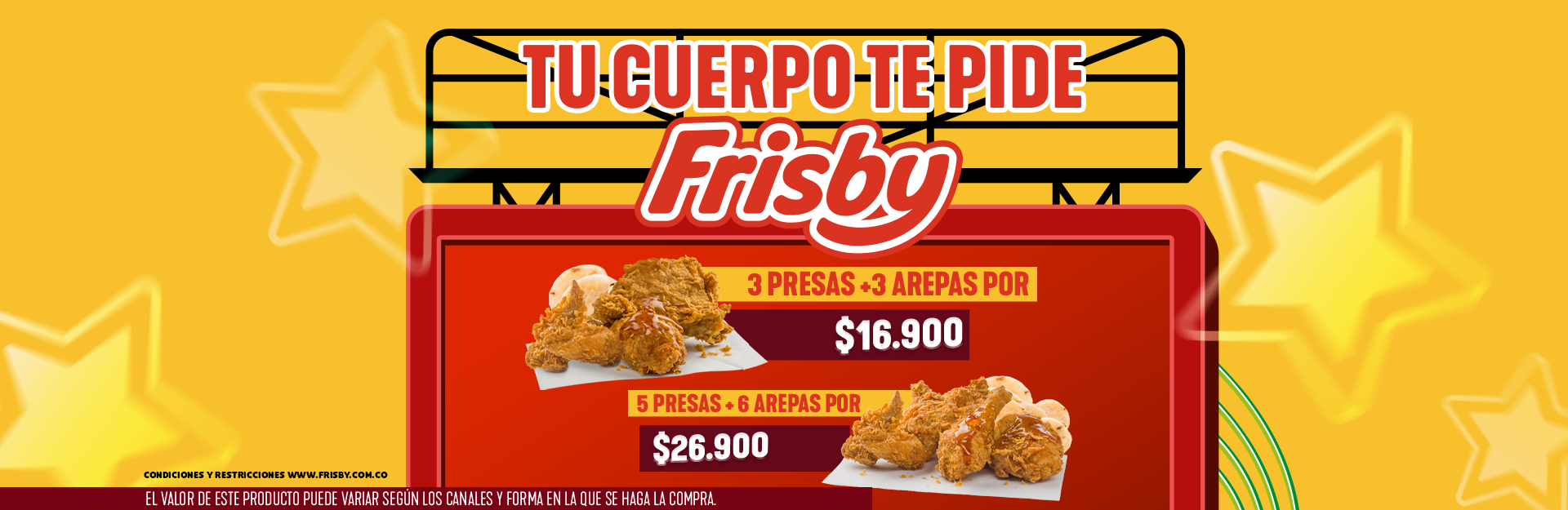 Frisby Sabor en todo - Frisby